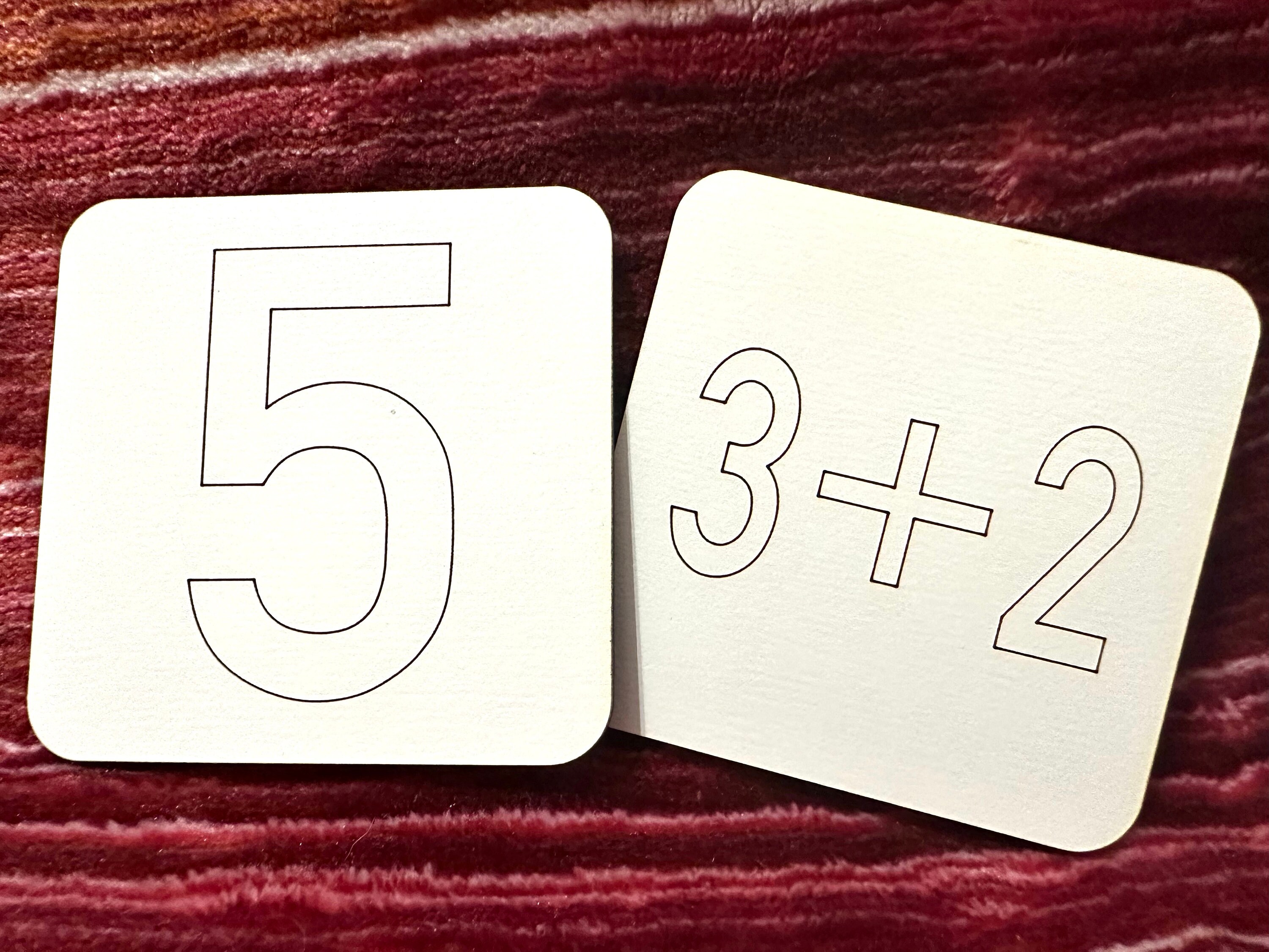 Addition Match Game Laser Cut File DIGITAL FILE ONLY - Etsy