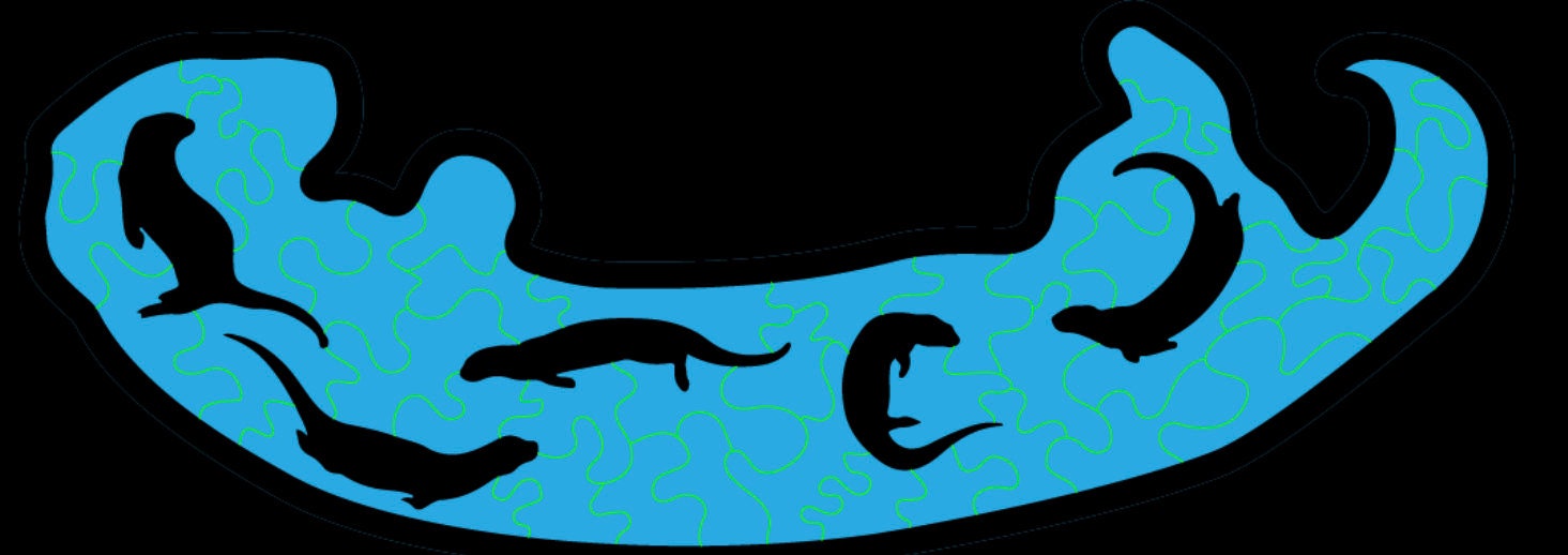 Otter Puzzle Laser Cut File DIGITAL FILE ONLY - Etsy