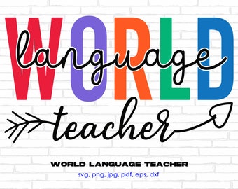 Dual Language Svg - Etsy