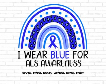 Rainbow Als Svg - Etsy