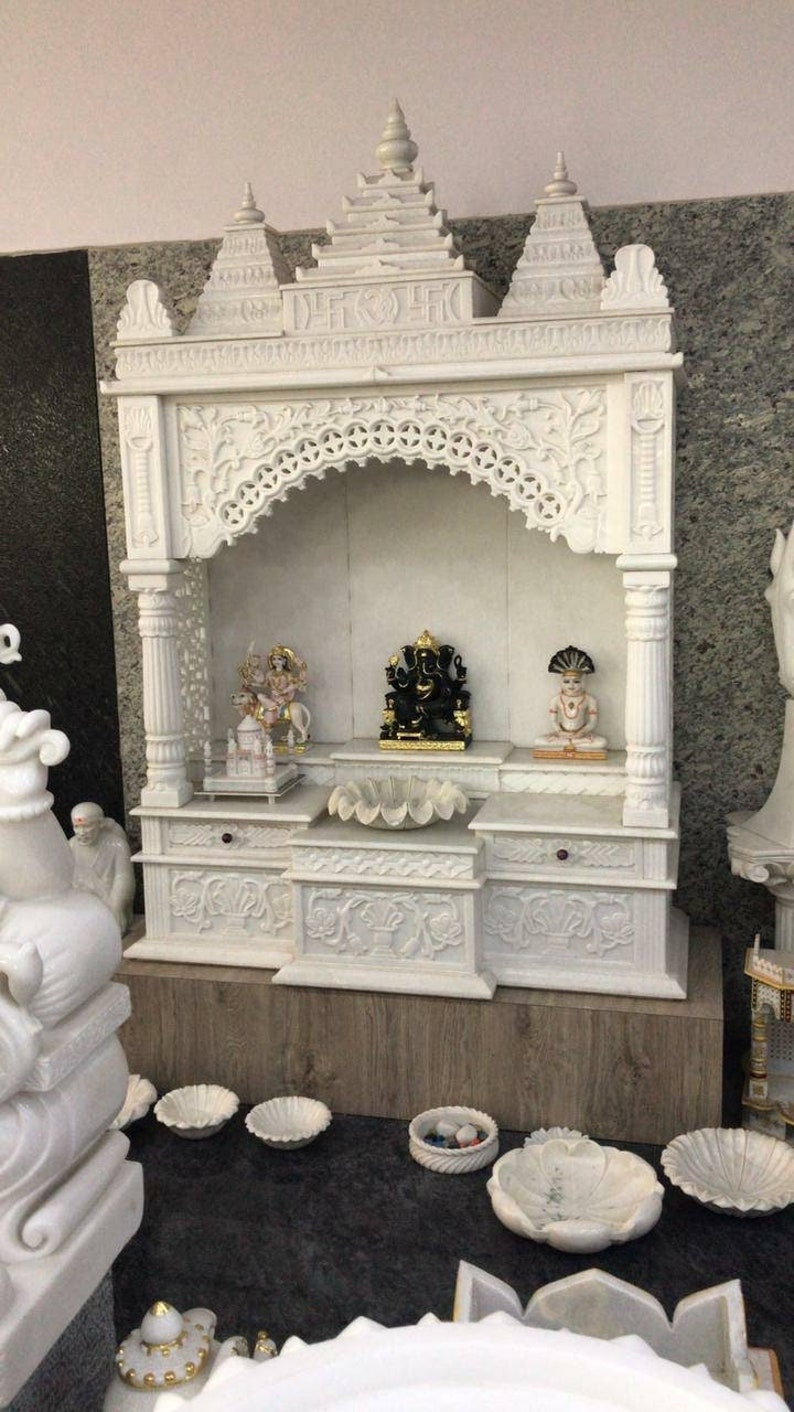 Makrana White Marble Temple - Etsy