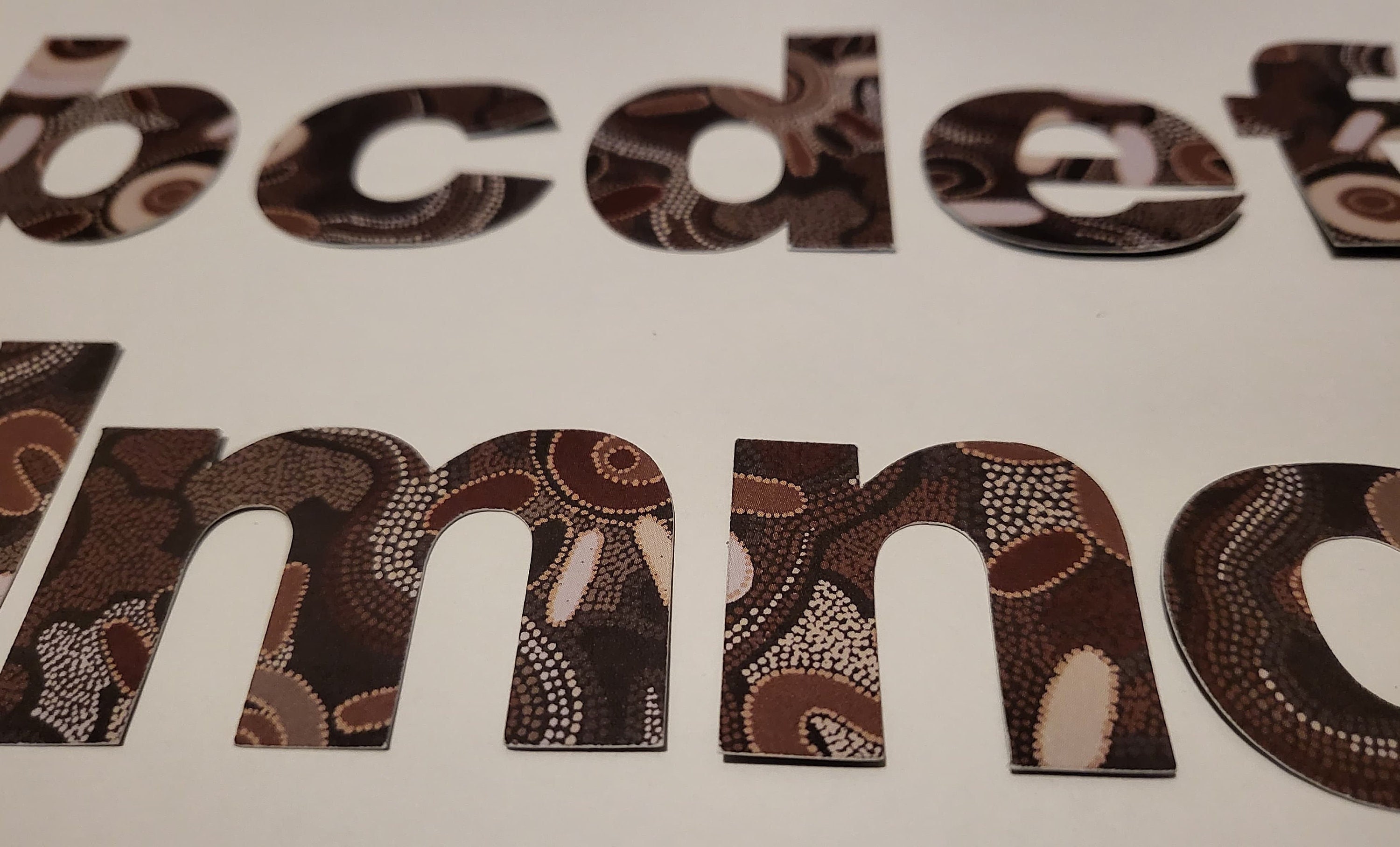 Aboriginal Letters - Etsy Australia