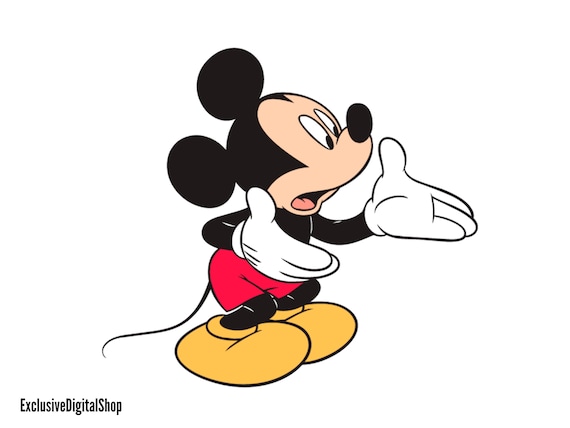 Mickey Mouse Excited