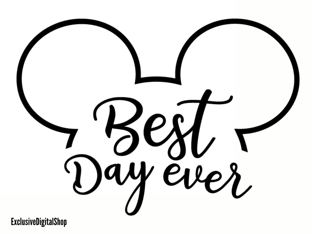 Mickey Mouse Head SVG, Mouse SVG, Cut File - Digital Download Svg Dxf ...