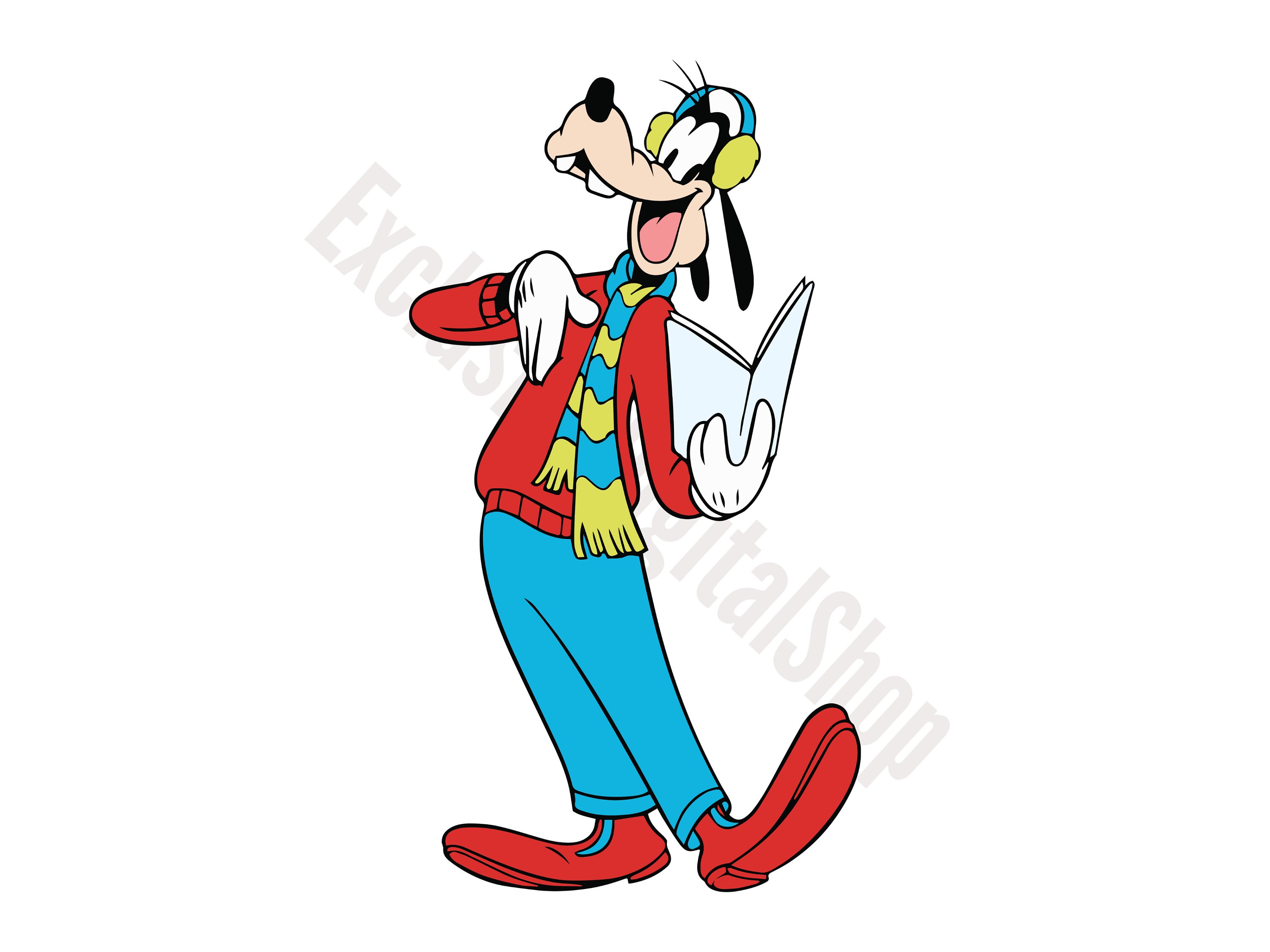 Goofy Dog SVG | Mickey’s Friend Goofy, Standing Cartoon Pose | Disney ...