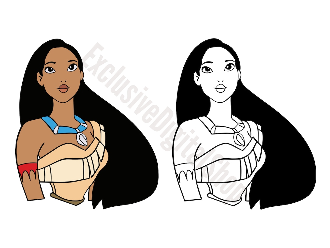 Disney Silhouette Princess Pocahontas Svg Cutting Esp Vector Porn Sex Picture
