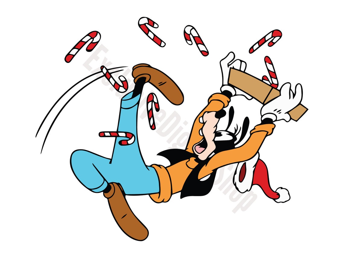 Goofy Dog Falling SVG Goofy Dog SVG Cut File Digital - Etsy