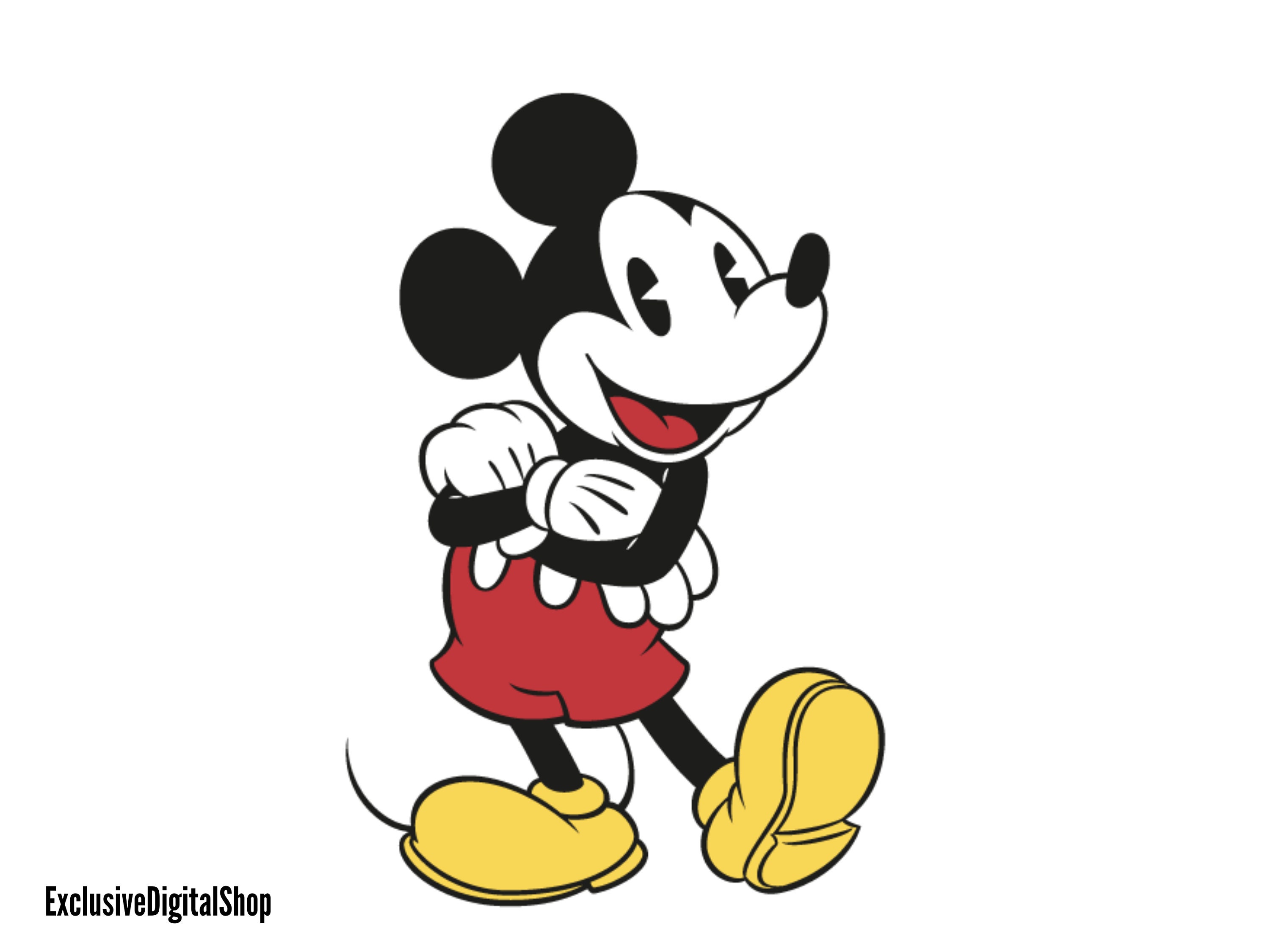 Mickey Mouse Vector Png