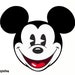Mickey Mouse Hiding SVG Mouse SVG Cut File Digital - Etsy