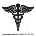 Medical Symbol SVG, Caduceus Svg, MD Svg, Star of Life Svg, Doctor Svg ...