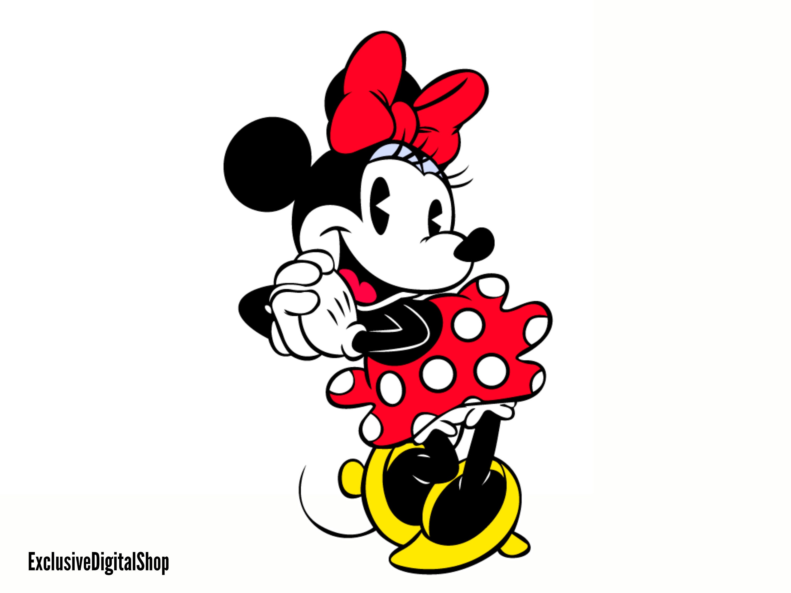 Minnie Mouse Dress SVG Mouse SVG Cut File Digital Download - Etsy