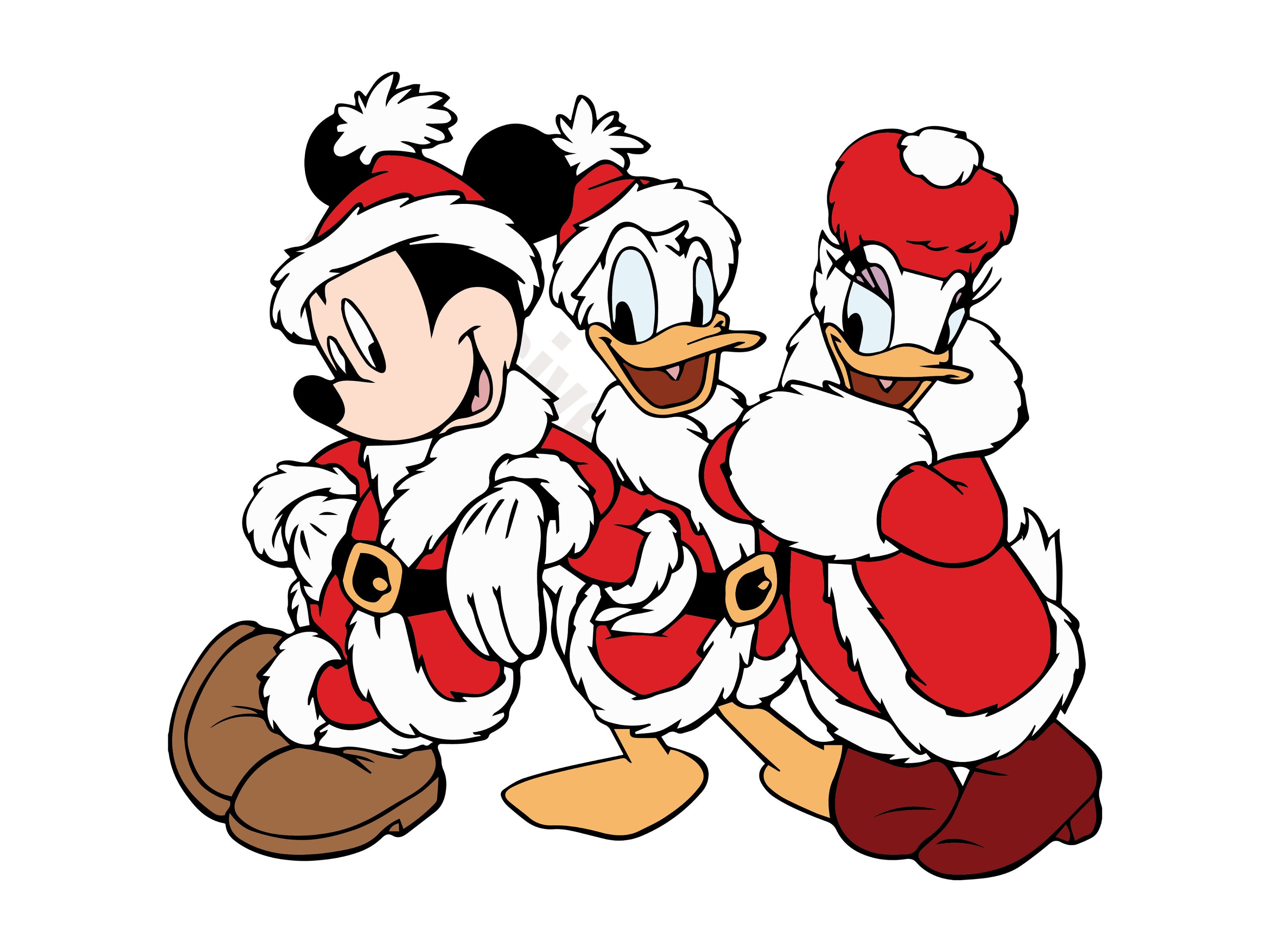 Mickey Donald & Daisy SVG Mickey SVG Cut File Digital | Etsy