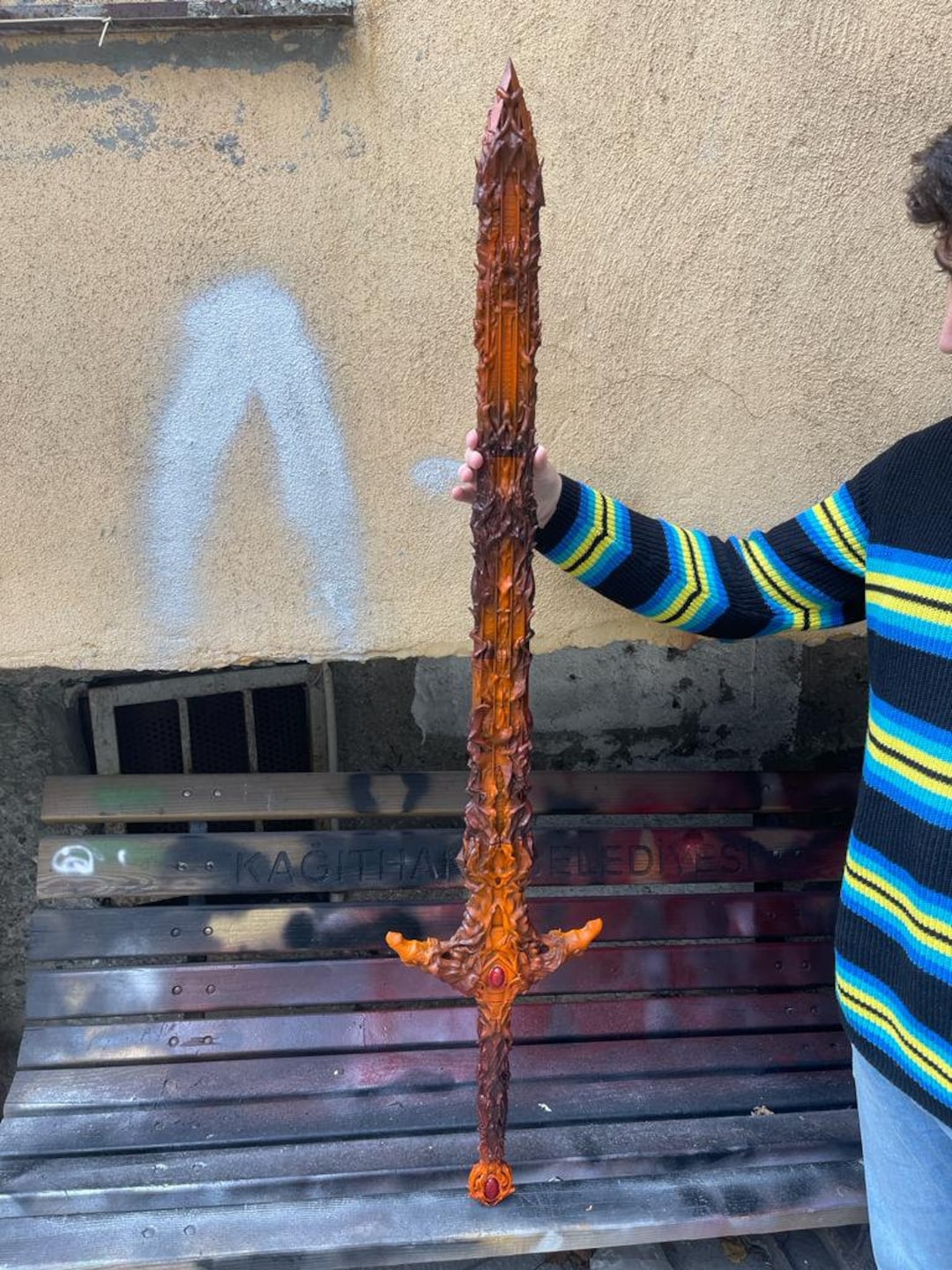 Blasphemous Sword 3D Printed - Real Size Replica - Cosplay Prop - Etsy