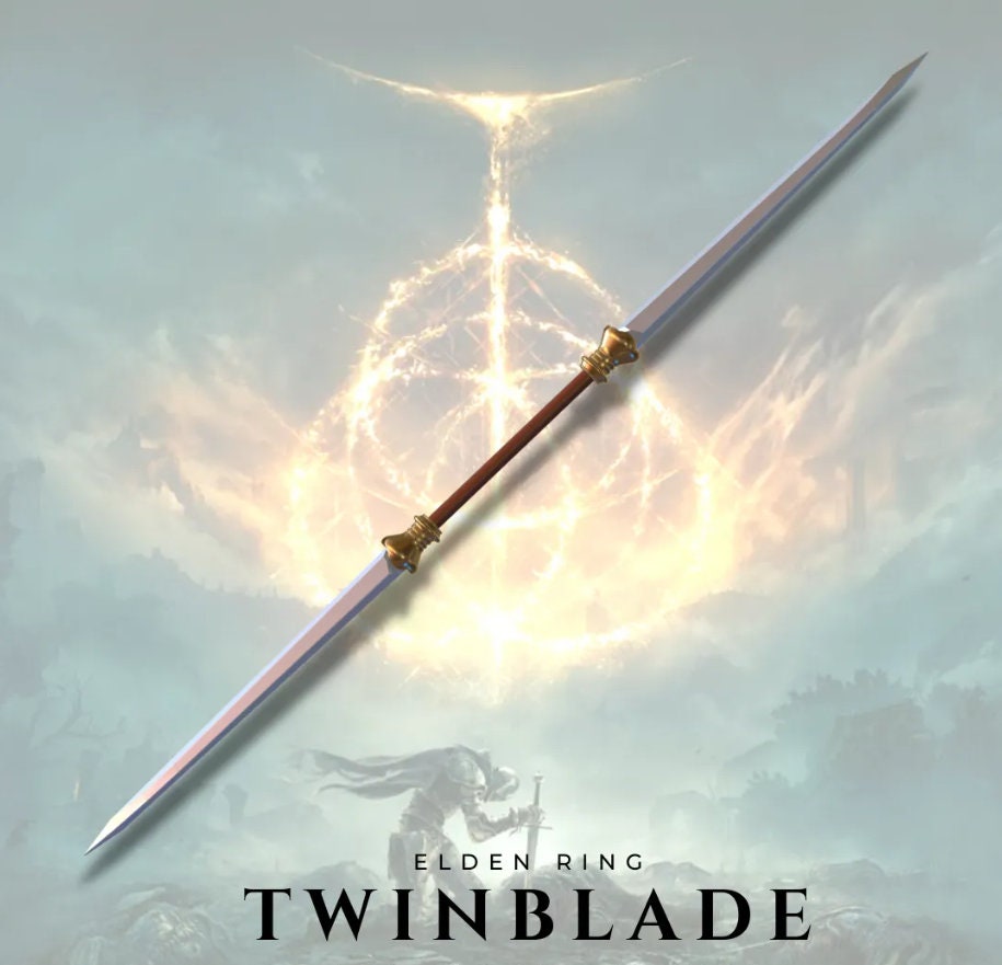Twinblade 3D Printed Real Size Cosplay Replica - Etsy