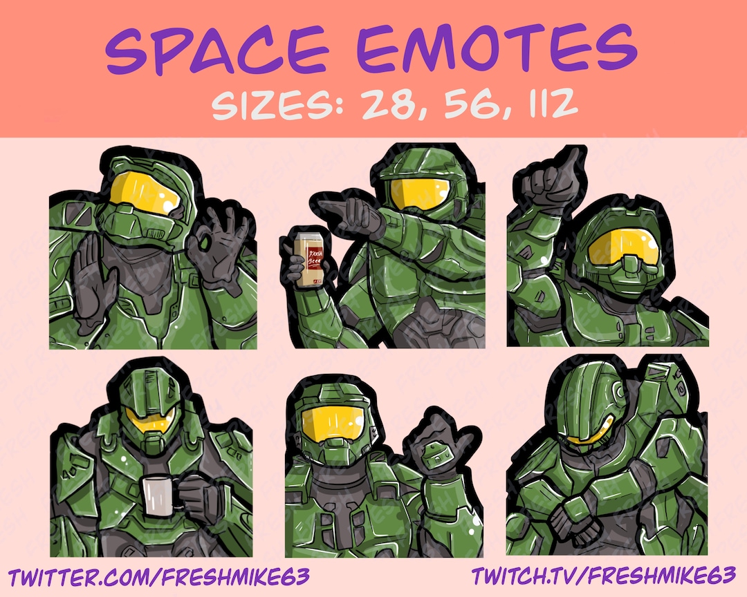 Space Emotes War Emotes Marine Emotes Twitch Emote Youtube Emote ...