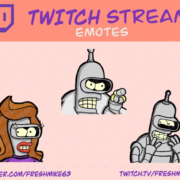 Twitch Emote Futurama - Etsy