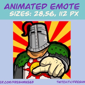 Animated Souls Born Emote | Crying Knight Emote | Knight Emotes | Sun ...