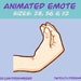Animated Italian Hand Emote | Animated Twitch Emote | Youtube Emote ...