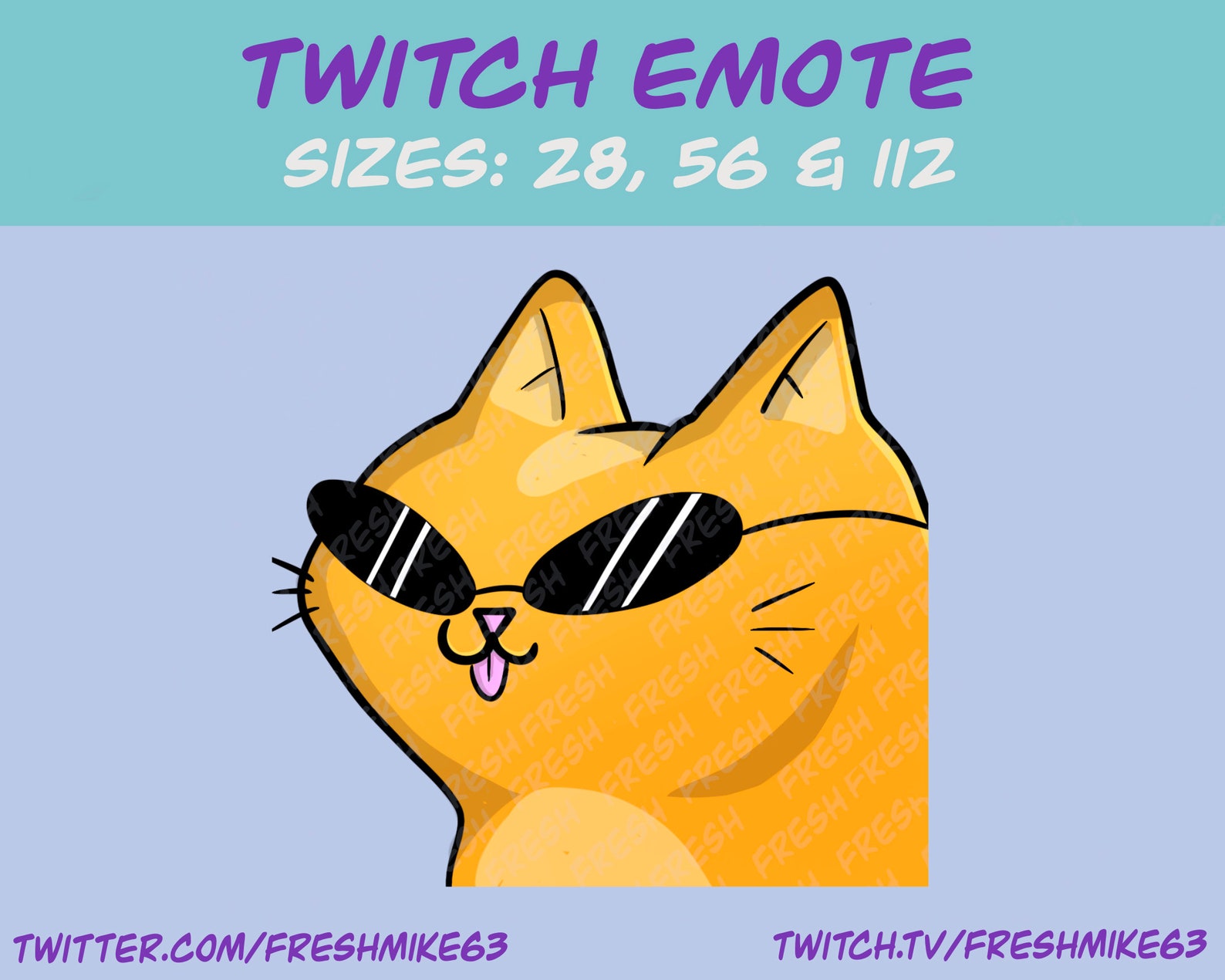 Matrix Cat Emote | Twitch Emote | Youtube Emote | Discord Emote ...