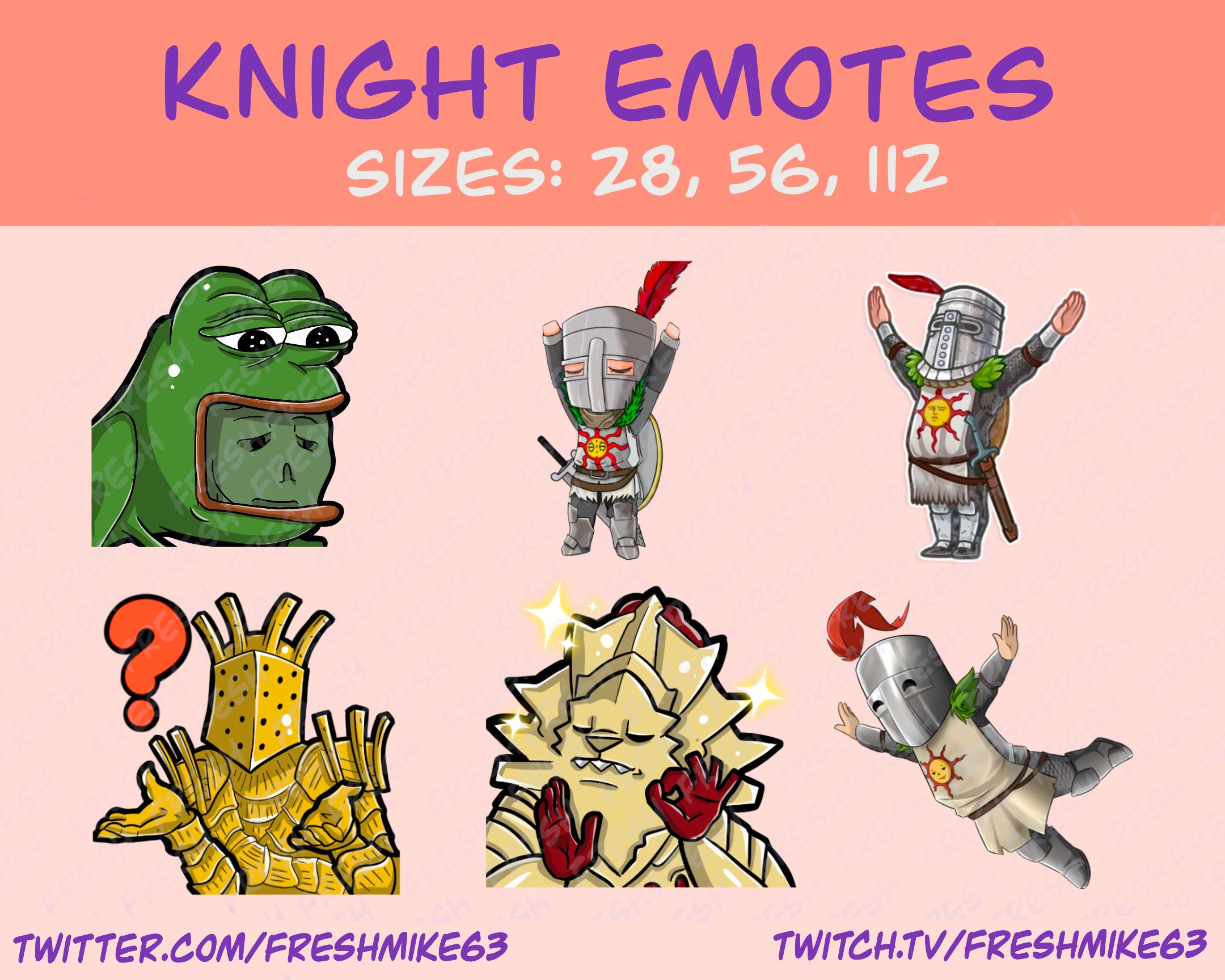 Soulsborn Emotes Knight Emotes Emotes Twitch Emote Youtube Emote ...