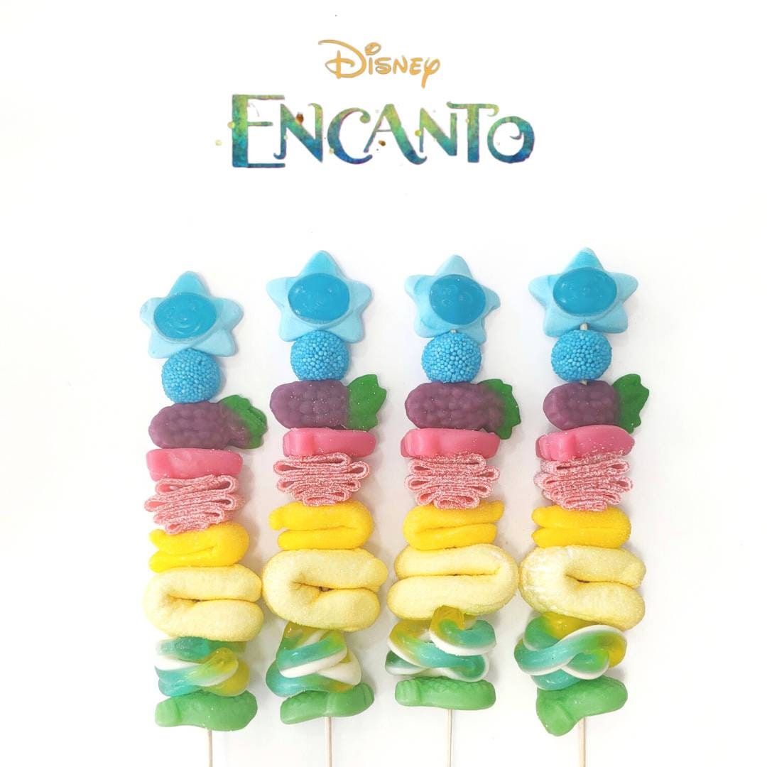 Pincho De Chuches Encanto Encanto Brochette Candies Color - Etsy