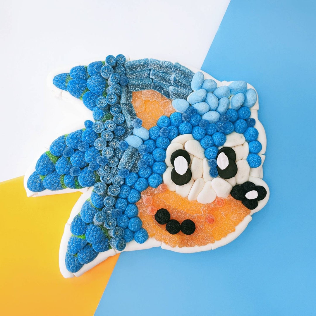Sonic Candy Cake Sonic Candy Cake Candy Cake - Etsy