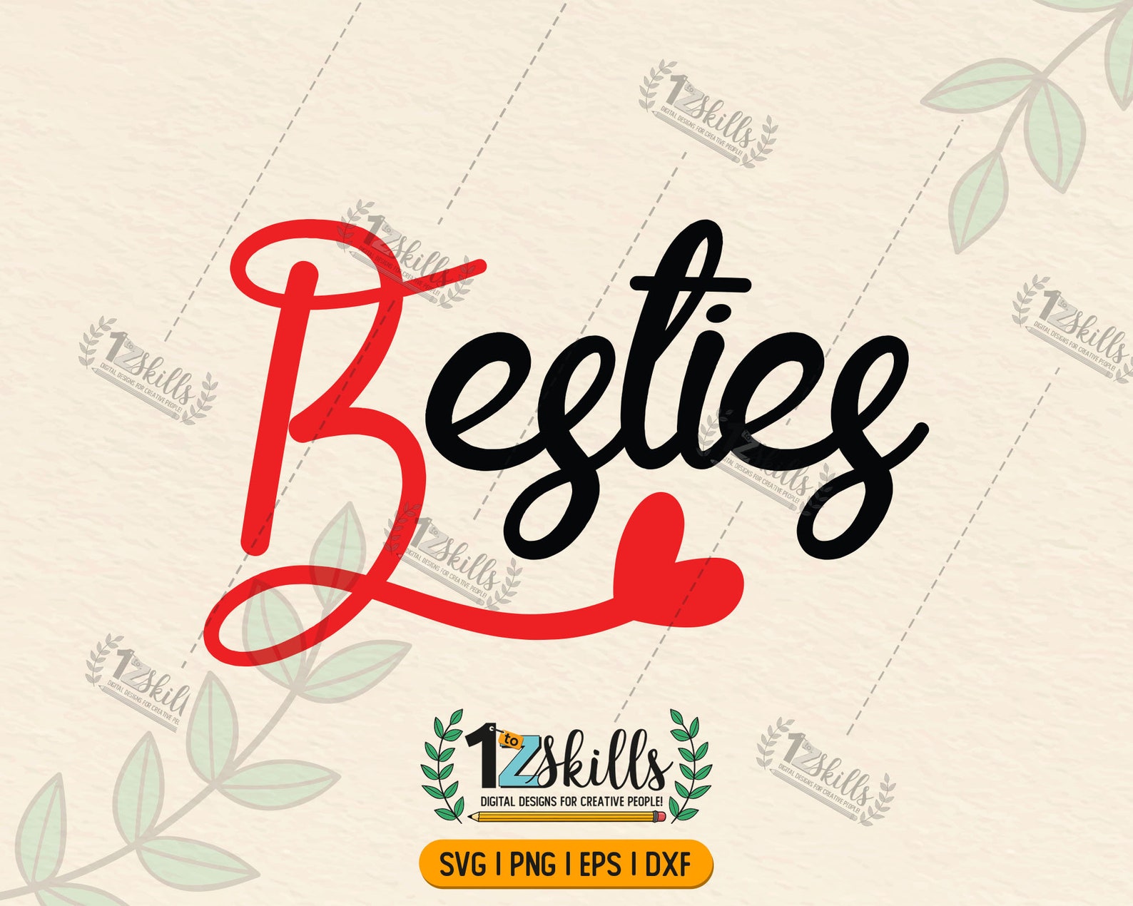 Besties Svg, Best Friends Shirt Svg, Bestie Squad Svg, Heart Svg ...