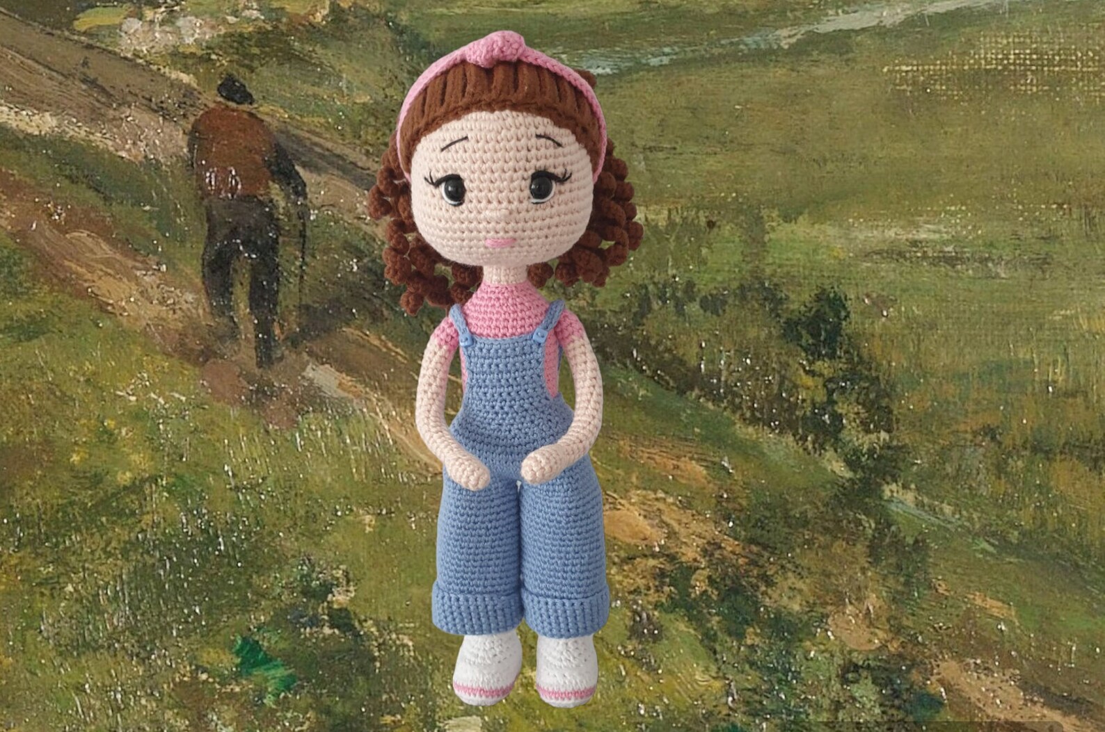 Ms. Rachel Doll,crochet Ms. Rachel, Amigurumi Doll, Amigurumi Finished ...