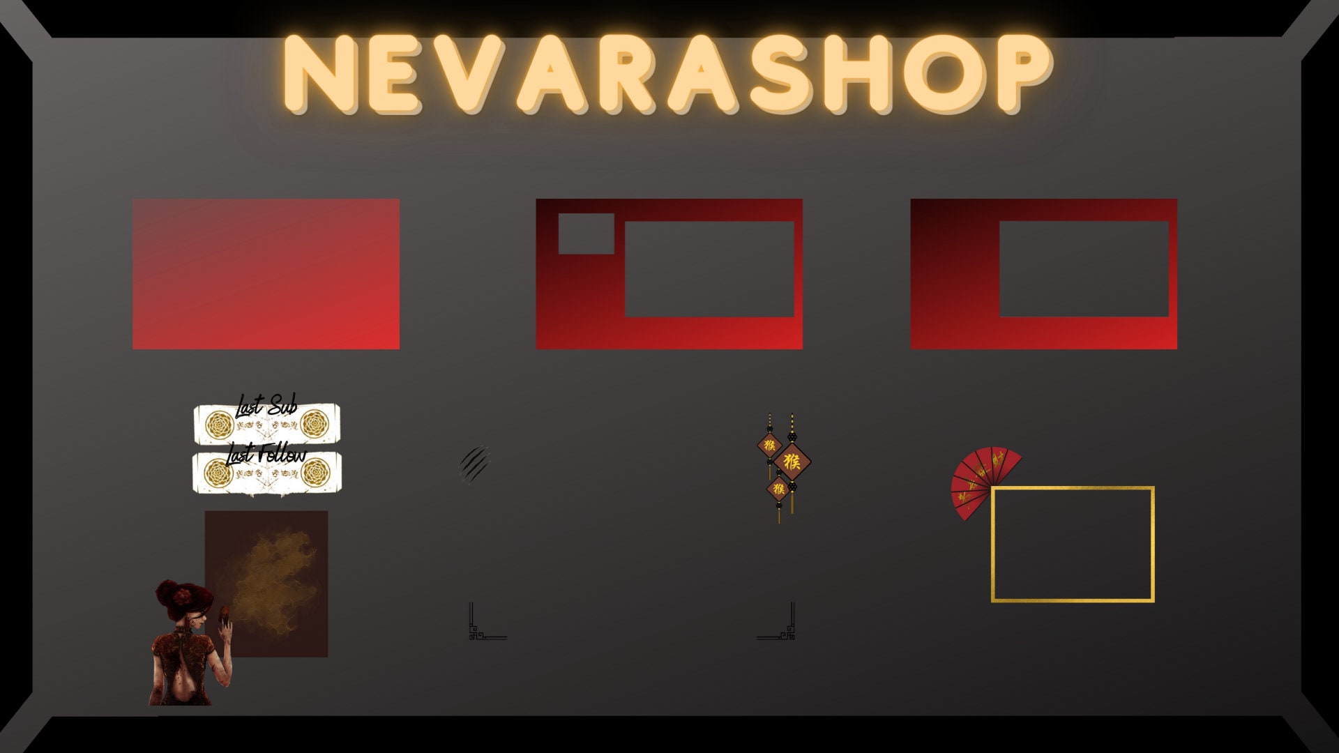 Overlay Feng Min // DBD // Dead by Daylight // Twitch Scene // - Etsy