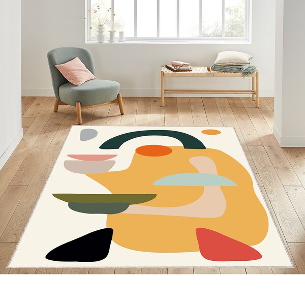 Abstract Rug - Etsy