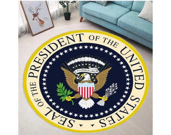 President Seal Rug - Etsy