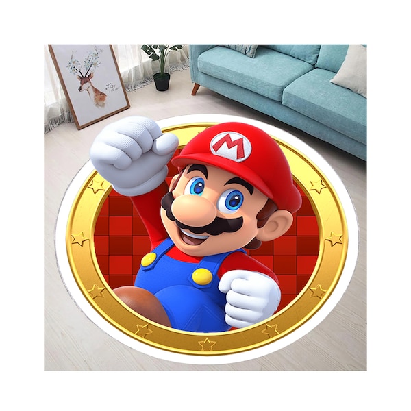 Mario Floor Mat - Etsy
