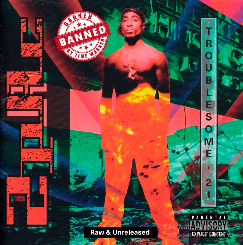 Set of 2pac Unreleased Albums - Troublesome '21, One Nation and DIOS (3 ...