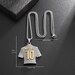Messi 10 Chain & Pendant Gold/silver With Zircon Accents Barcelona and ...