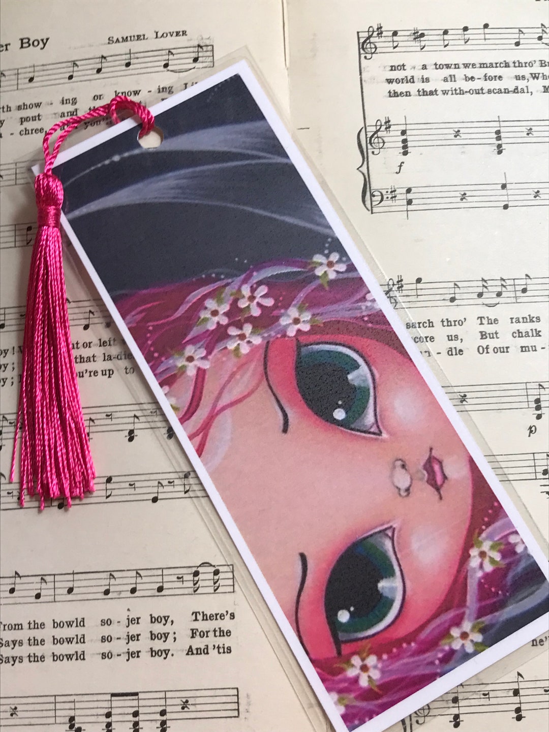Bookmark Big Eye Art - Etsy