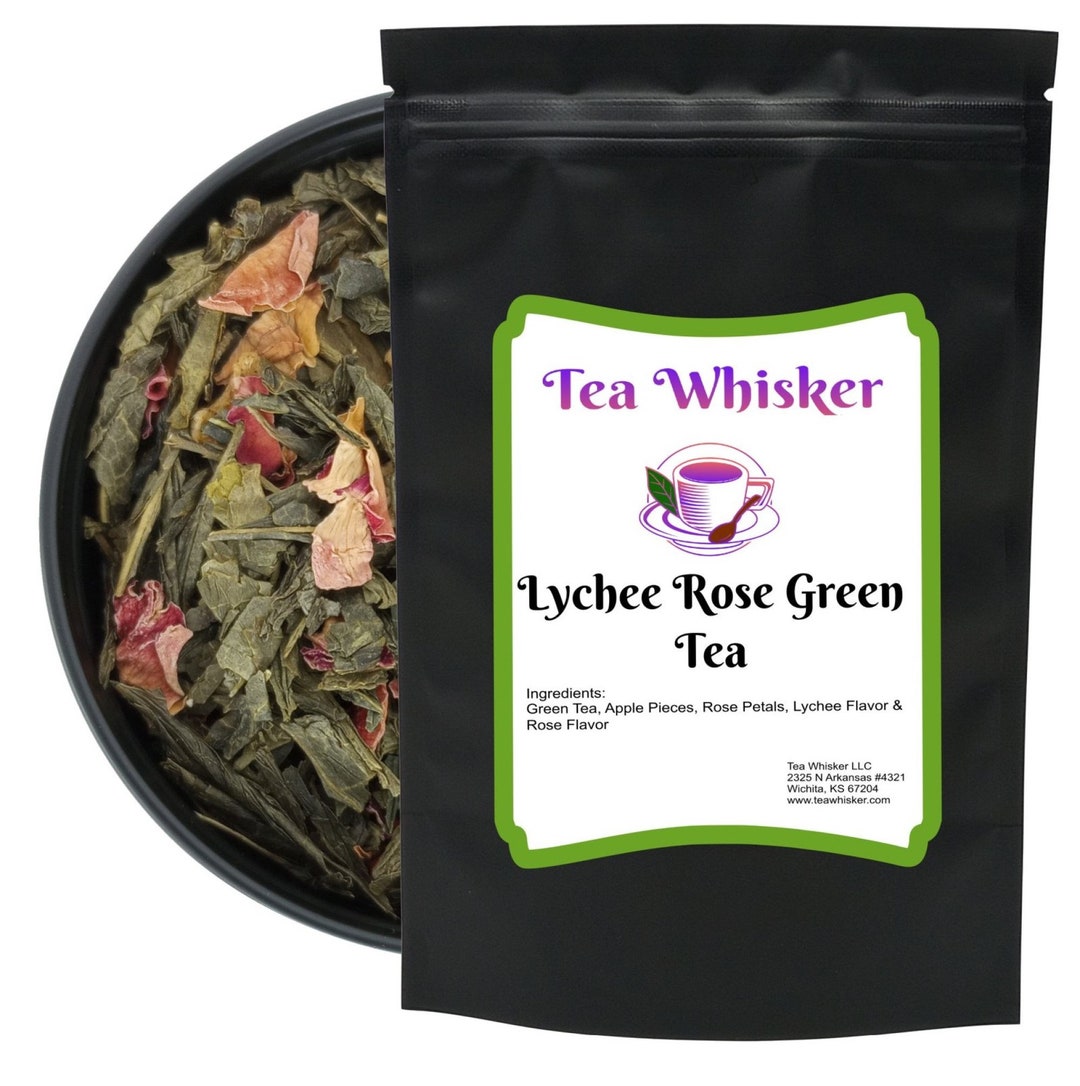 Lychee Rose Green Tea, High Quality Loose Leaf - Etsy
