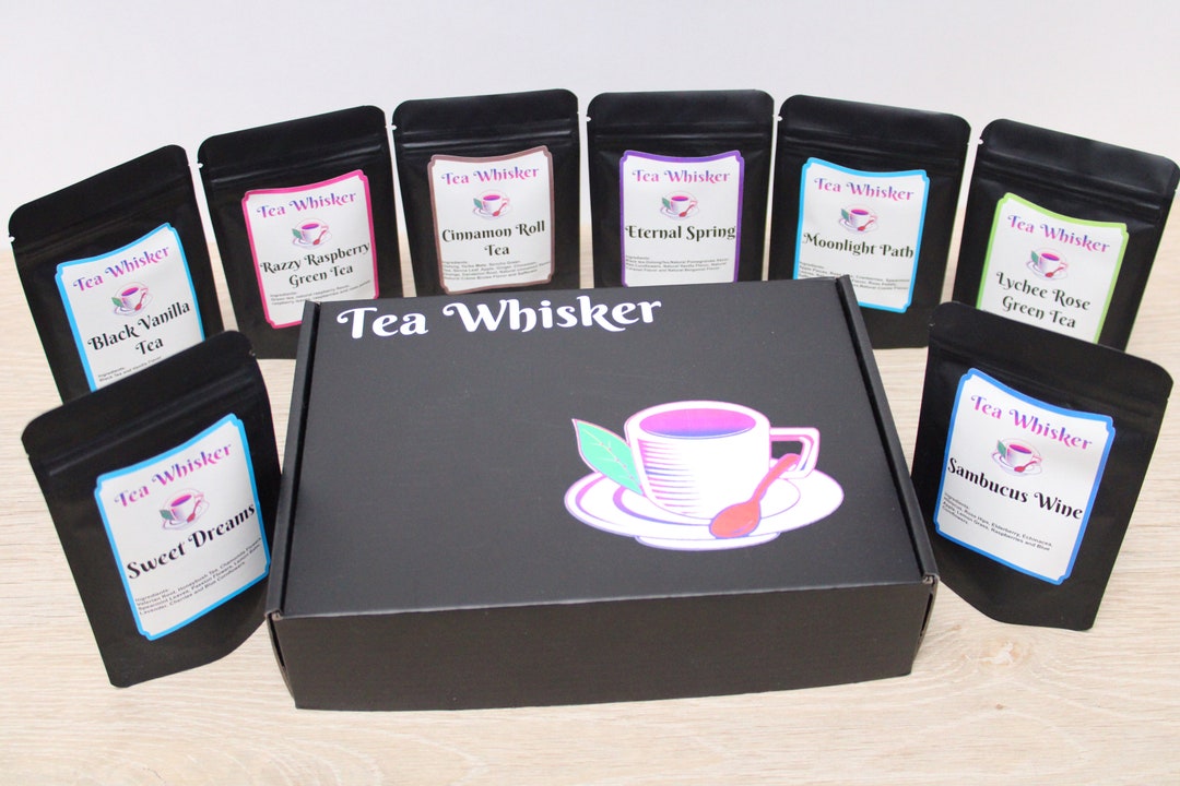 8-pack Loose Leaf Tea Sampler With Our Best Selling Green, Black and ...