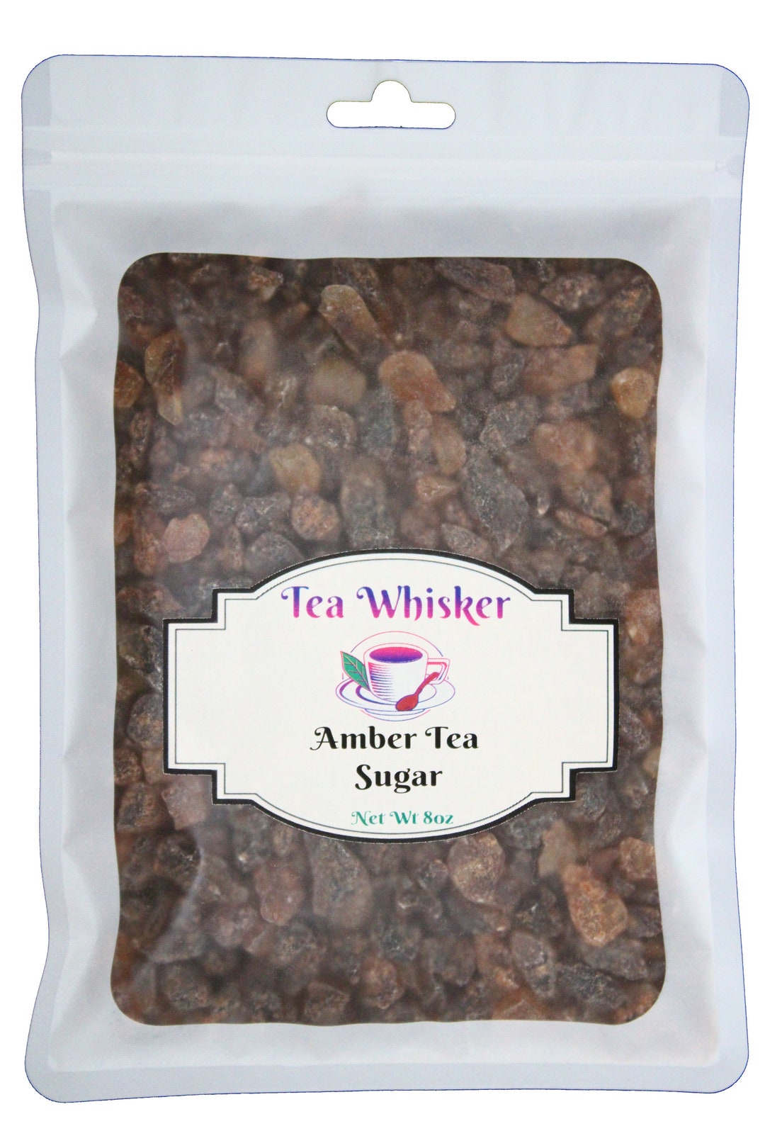 Tea Whisker 100% All Natural Amber Tea Sugar Crystals Great for Tea or ...