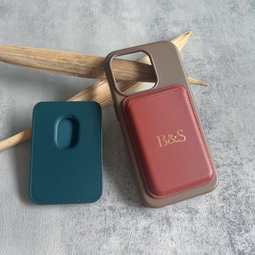 Magsafe Wallet Hot Stamping Personalized Magsafe iPhone - Etsy