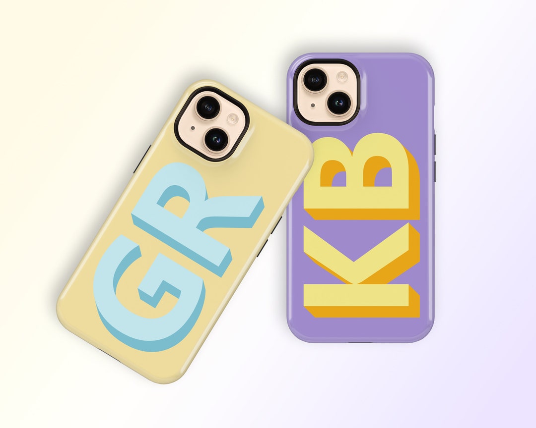 Personalized Initial iPhone Case Magsafe Custom iPhone Case - Etsy