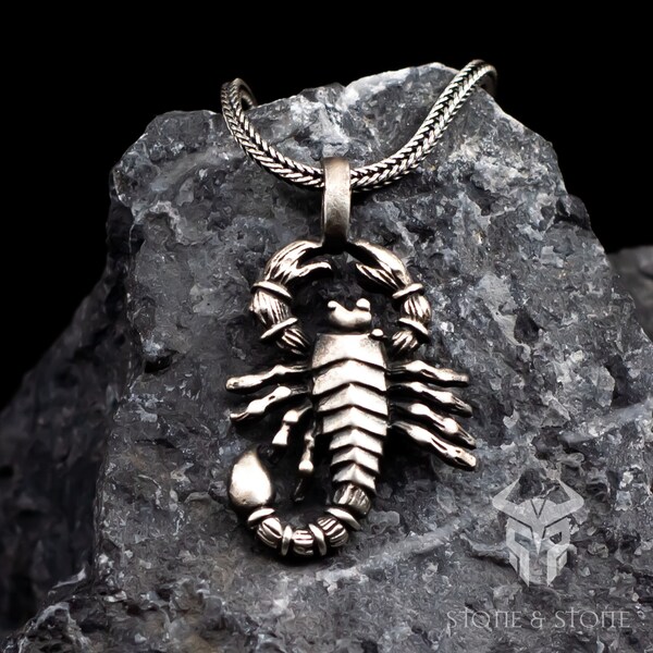 Scorpion Necklace - Etsy