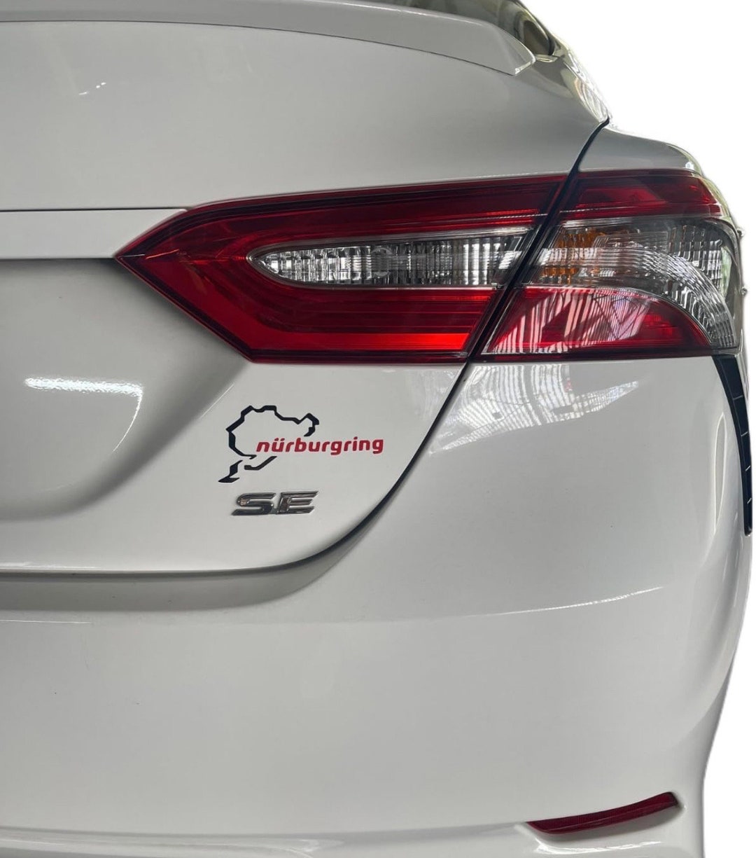 Nürburgring Thrill: Vinyl Car Sticker & Racetrack Decal for Window ...