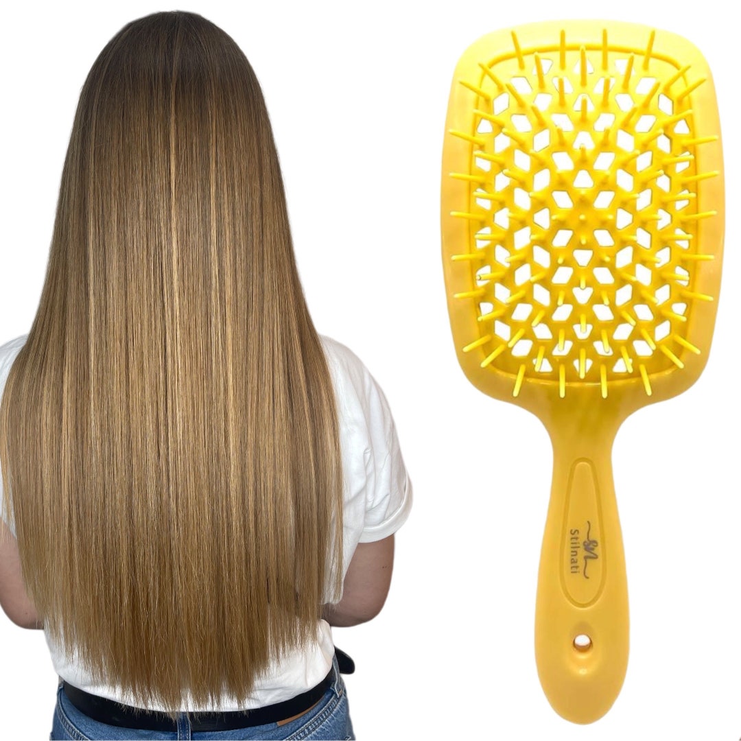 Stilnati Detangling Hair Brush, Anti-static Vented Hair for Women Men ...