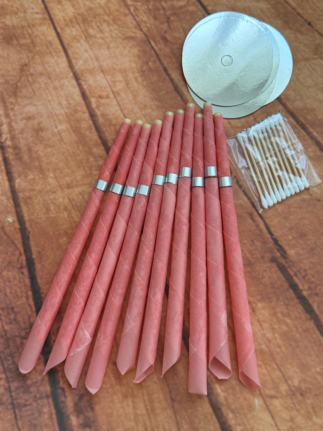 Beeswax Ear Wax Removal Candles - 10 Pcs Handmade Ear Candle Set - Etsy