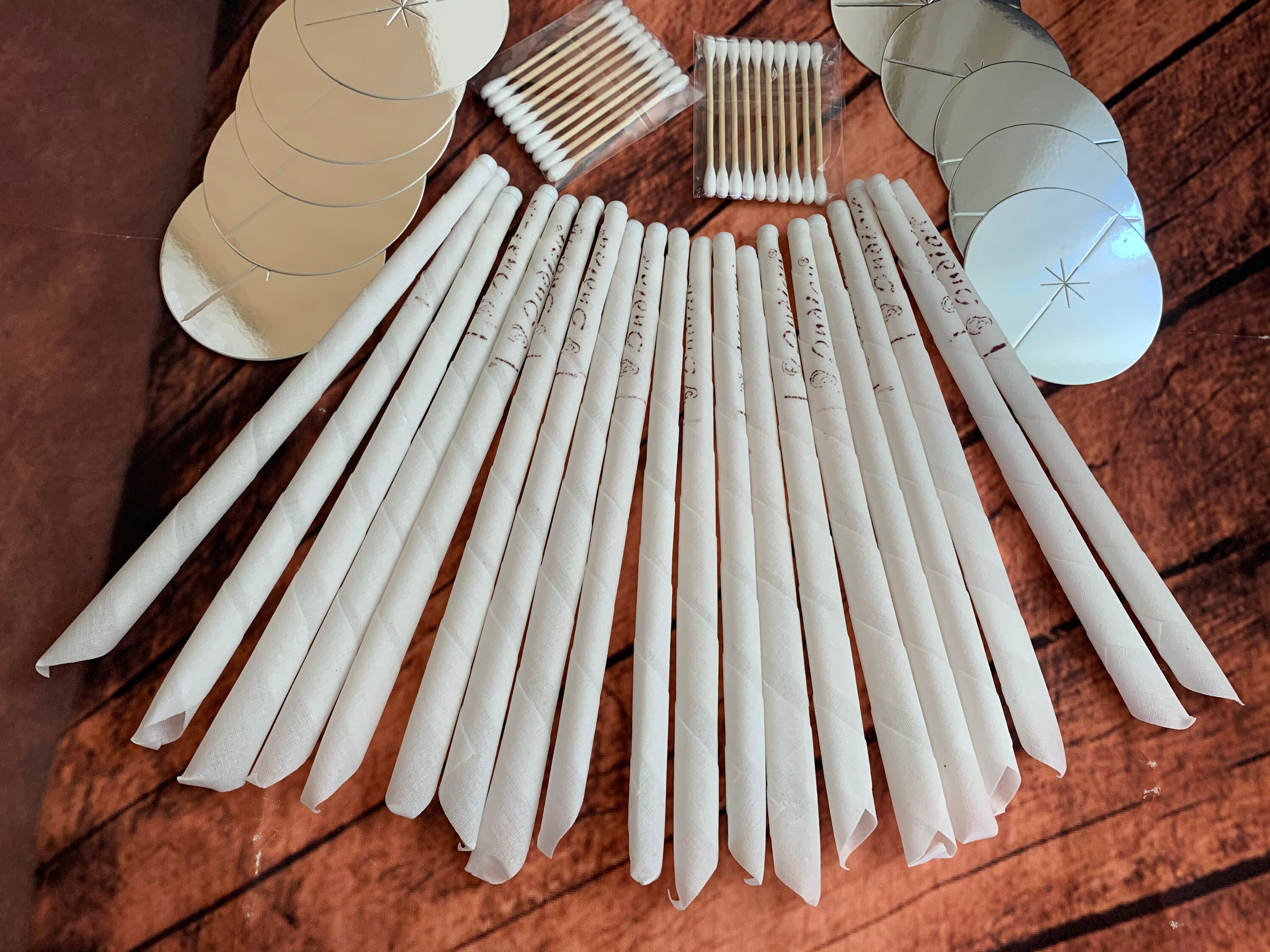 20 Ear Wax Removal Beeswax Ear Candles Ear Candle Set White - Etsy