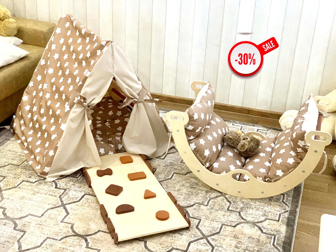 Climbing Triangle With Wigwam Tent Teepee Tentclimbing Arch - Etsy