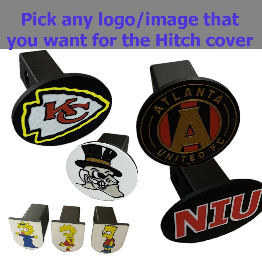 Custom Hitch Trailer Cover 2 Inch or 1.25 Inch - Made in USA Trailer ...