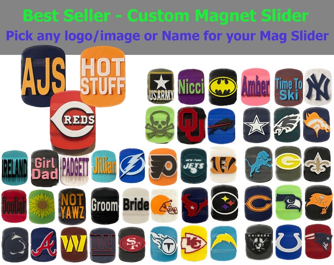 Tumbler Slider 3D Printed Custom Magnetic Slider for Magnetic Tumbler ...