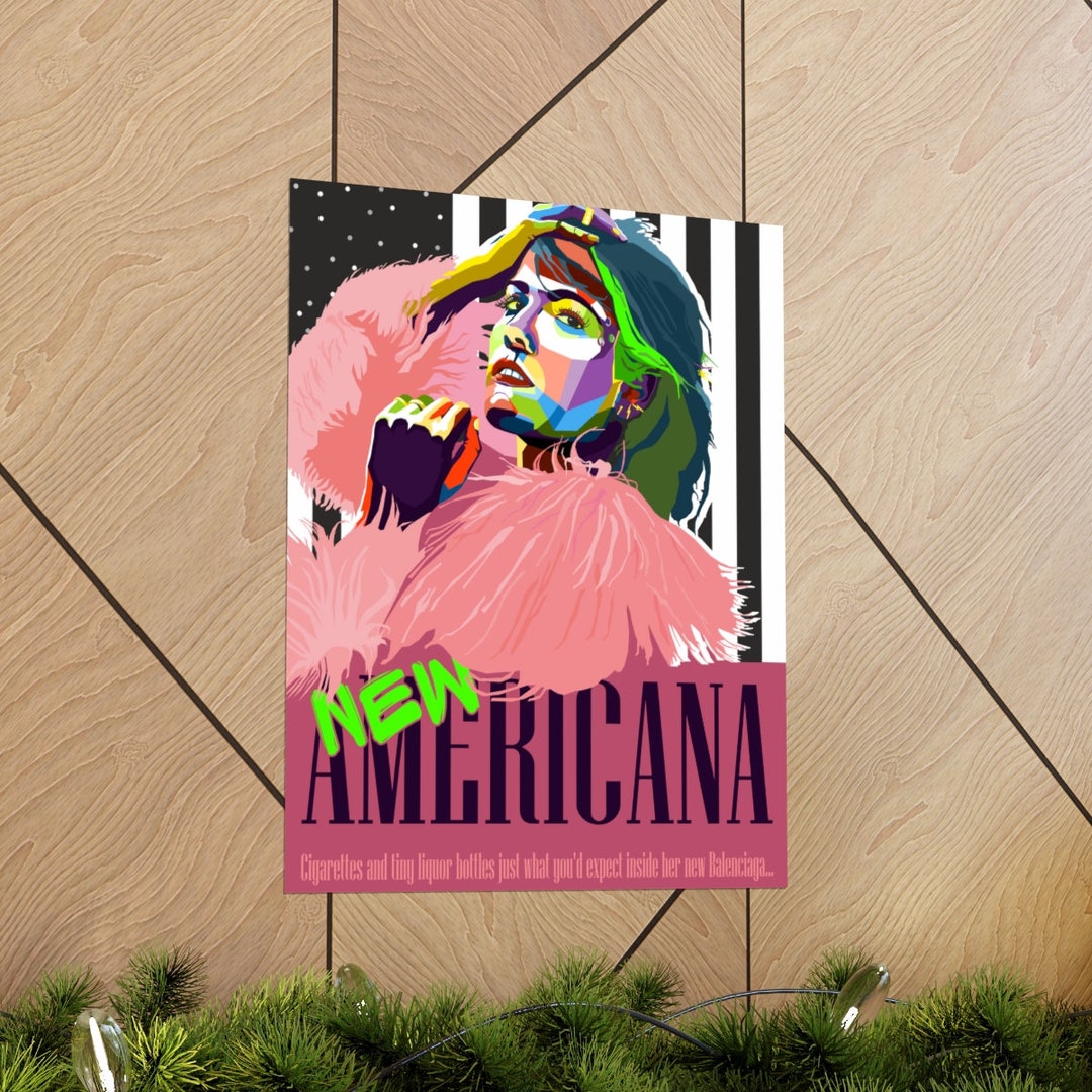 Pop Art Portrait of Halsey, Pop Music Fan Art Poster, WPAP New ...