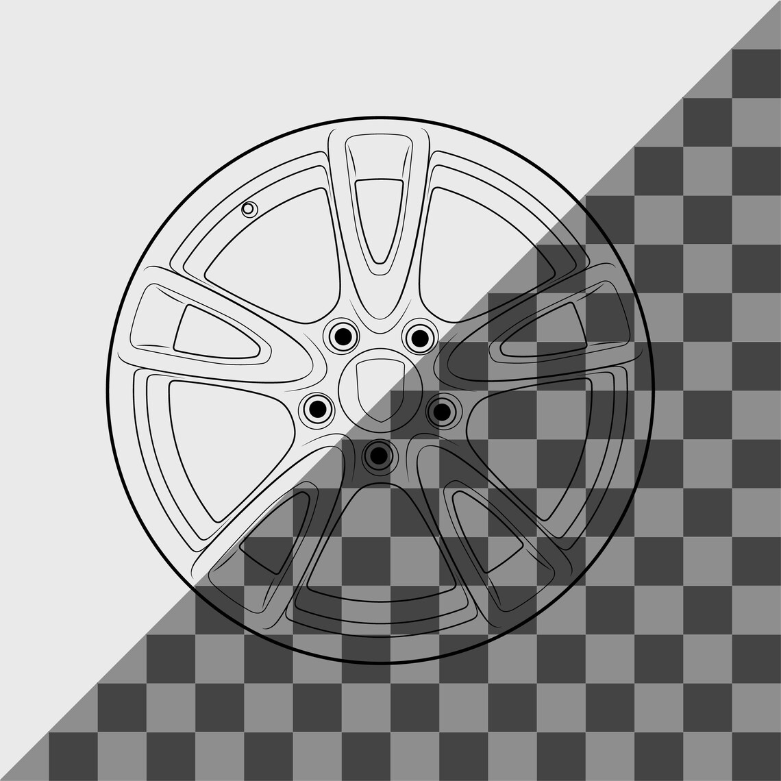 Rim SVG, PNG, Transparent Background, Instant Download. - Etsy